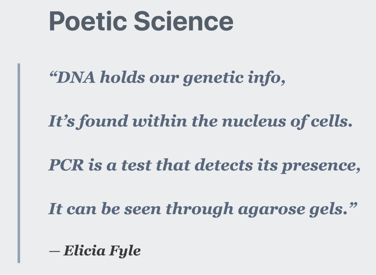 Read this Q&A with Sci Poets, Learn to Write a Science Poem! - Lifeology