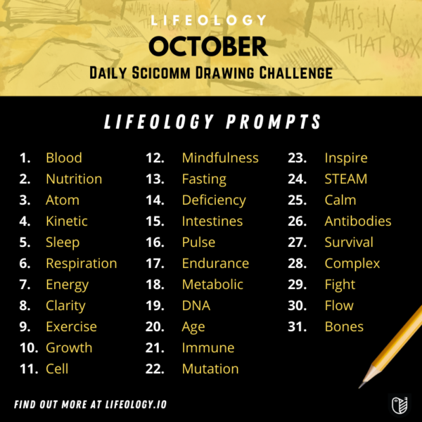 October SciComm Challenge - Illustrations We Love! - Lifeology