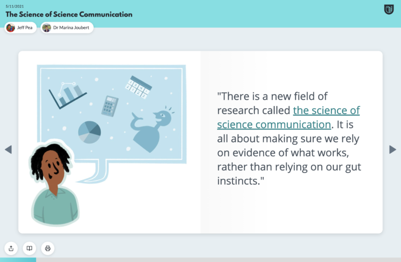 Learn the Science of Science Communication Through Dialogue - A ...