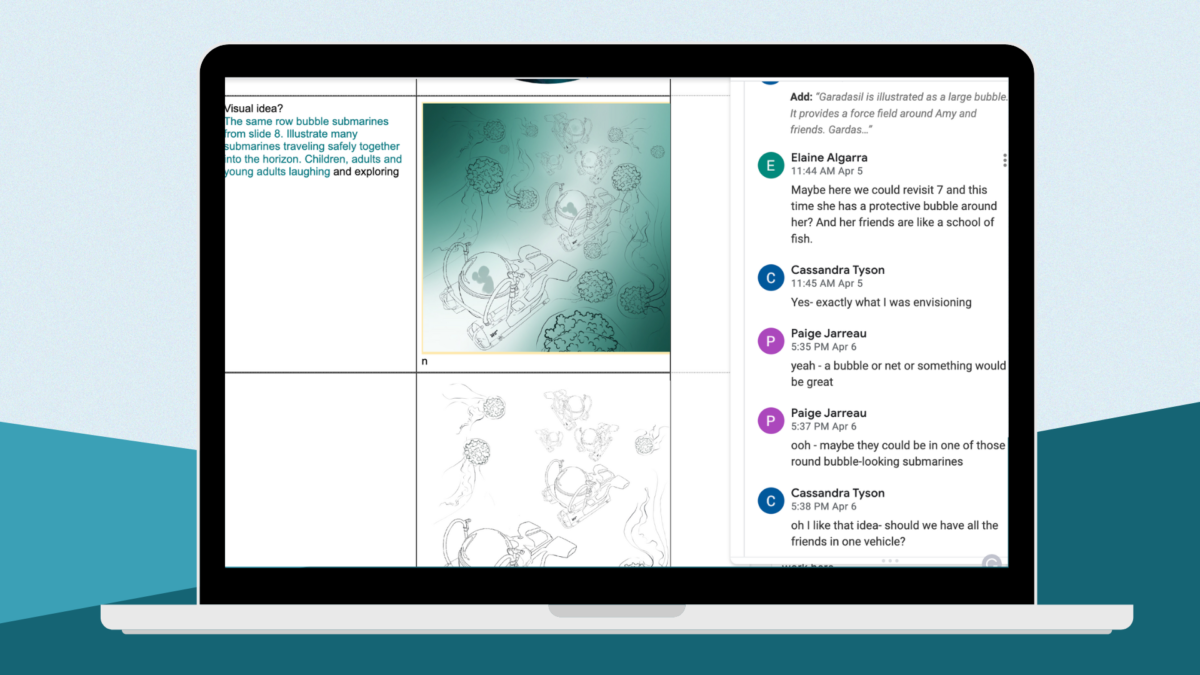 Illustrating a course on HPV - Lifeology